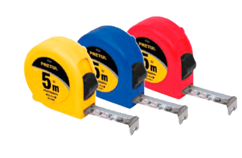 FLEXOMETRO 3 mts PRETUL - Maderas y Materiales Juárez